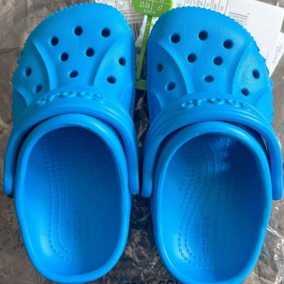 CROCS | Shoes | Crocs Kids Classic Clog Blue | Poshmark